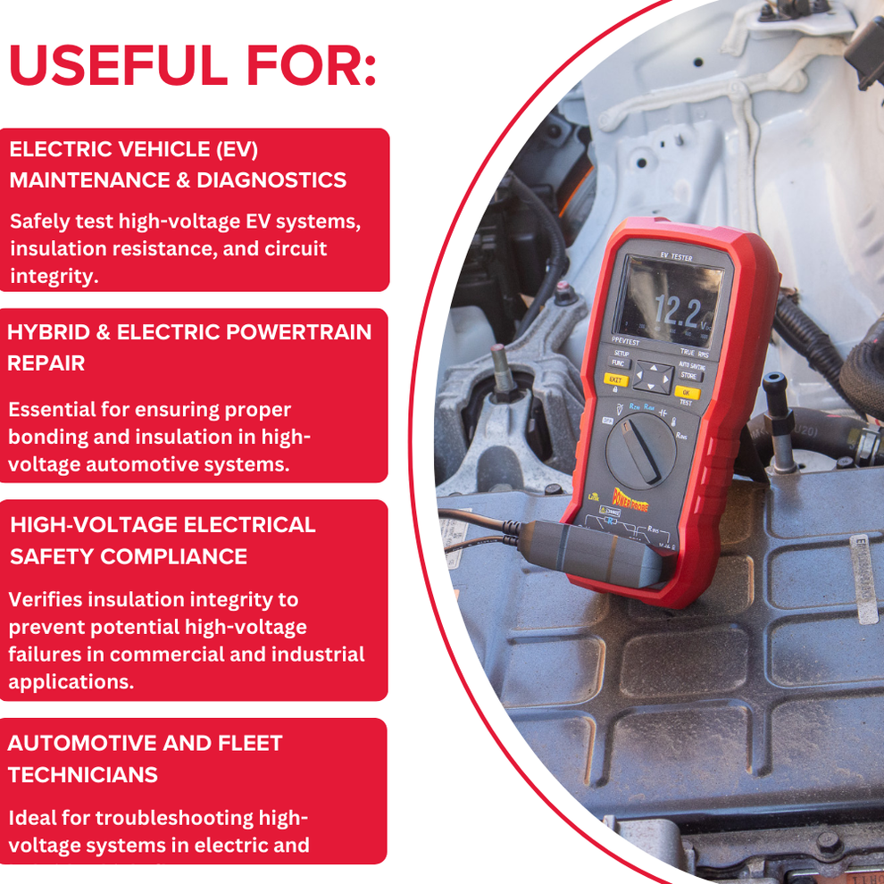 Power Probe PPEVTEST EV Tester - The Ultimate Multimeter for EV Repair